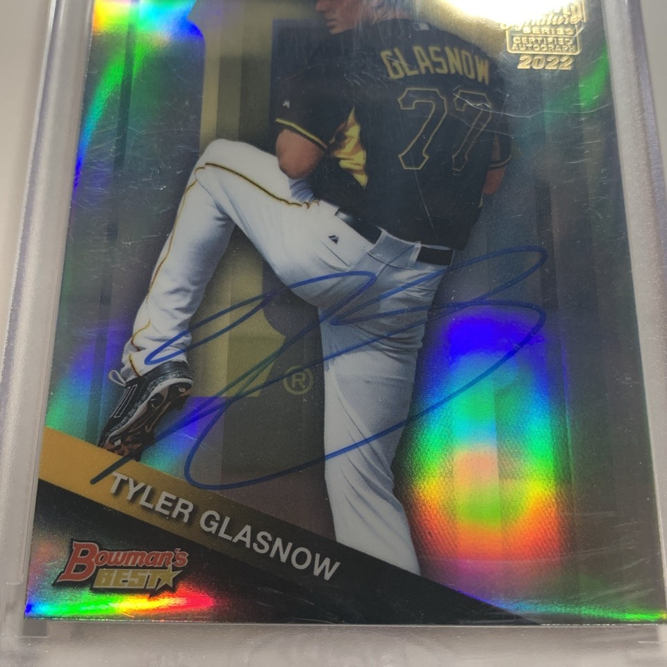2022 Topps Archives Signature Series Bowman's Best TYLER GLASNOW Auto ...