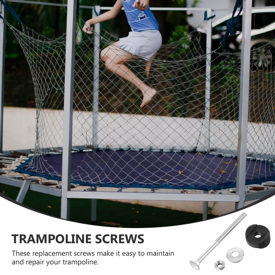 15 Sets Jumping Bed Screw Trampoline Stability Accessories Screws | eBay UK
