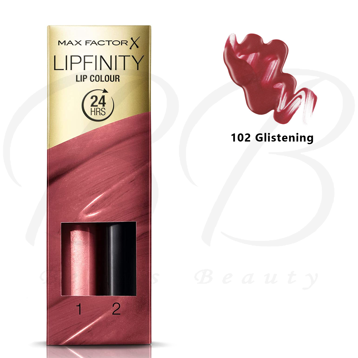 MAX FACTOR Lipfinity 2 Step Lip Colour + Top Coat 24Hrs Lip Tint ...