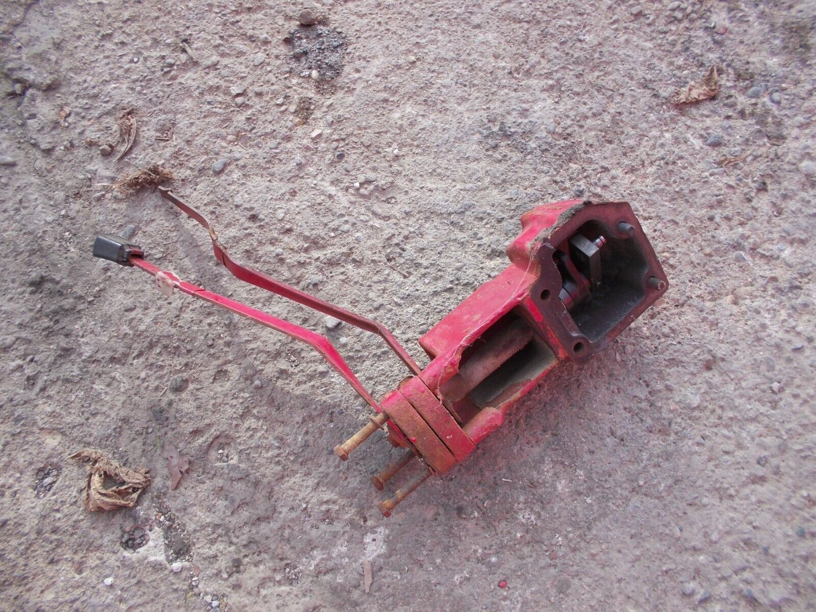 International Farmall IH 1066 tractor ORIGINAL 3pt hitch control lever ...