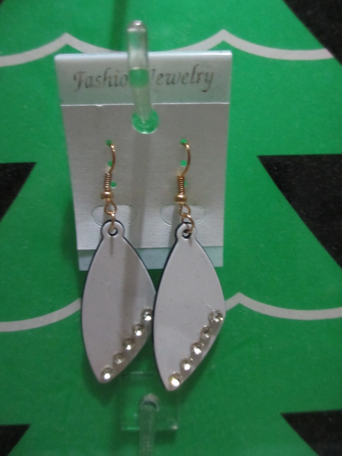 Fashion Jewelry Drop Earrings Dangle Type White Brand New | eBay