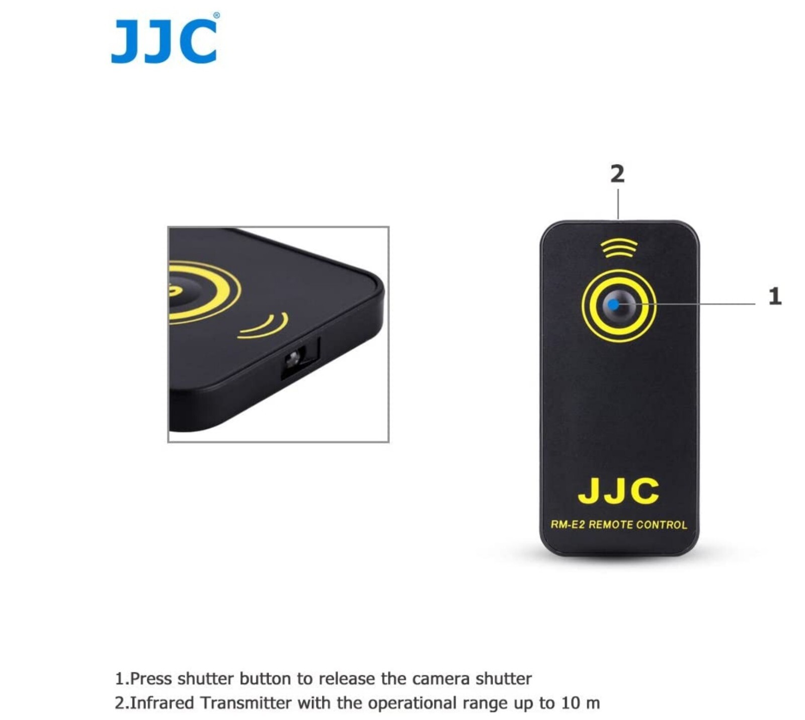 JJC RM-E2 Ir Remote Release Pocket for Nikon | eBay UK