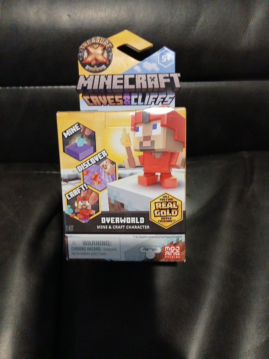 Treasure X Minecraft Caves & Cliffs Overworld Mine & Craft Character