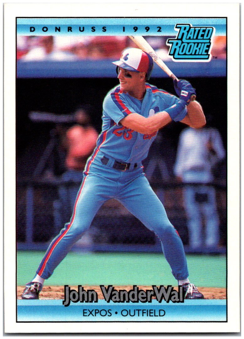 1992 Donruss - Rated Rookie RC #414 John Vander Wal | eBay