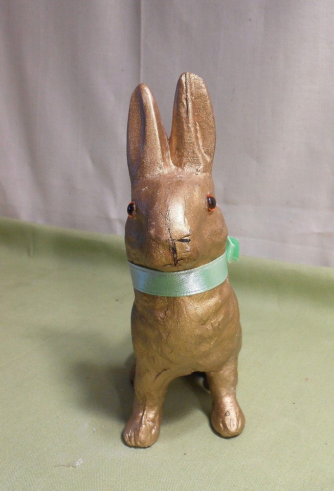 Germany Easter Bunny Rabbit Candy Container- Papier-mache, Germany | eBay