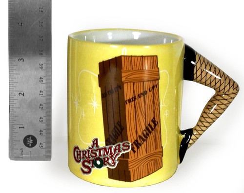 A Christmas Story Leg Lamp Crate Fra-gee-lay Sculpted Coffee Cup Mug By ...