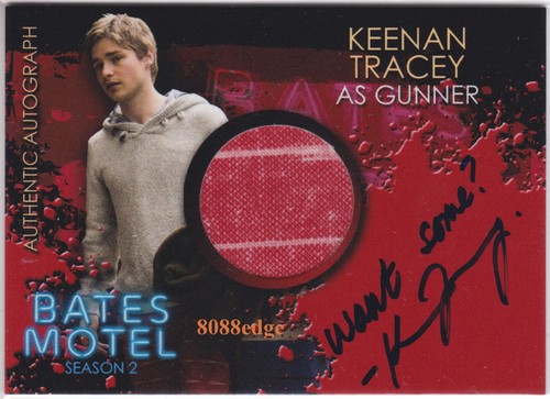 2016 BATES MOTEL SEASON 2 COSTUME AUTO: KEENAN TRACEY - AUTOGRAPH "WANT ...