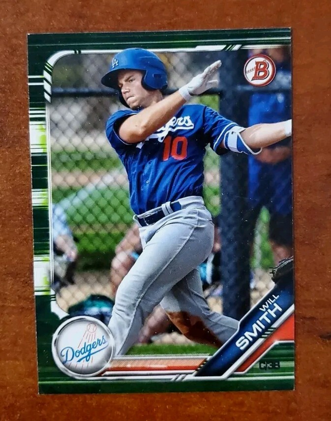 2019 Bowman Prospects #BP-91 Will Smith Baseball Card Camo Los Angeles Dodgers | eBay