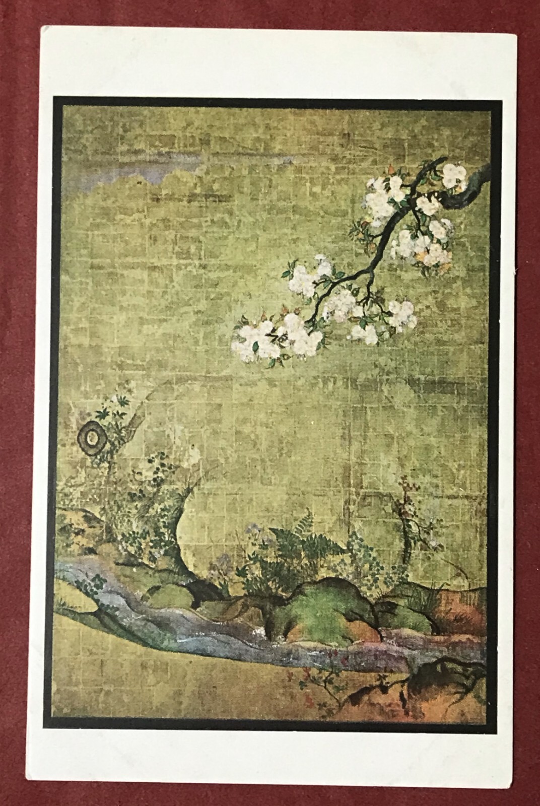 Old Art Postcard Japan Fusuma Painting in Japanese Room of Nagoya ...