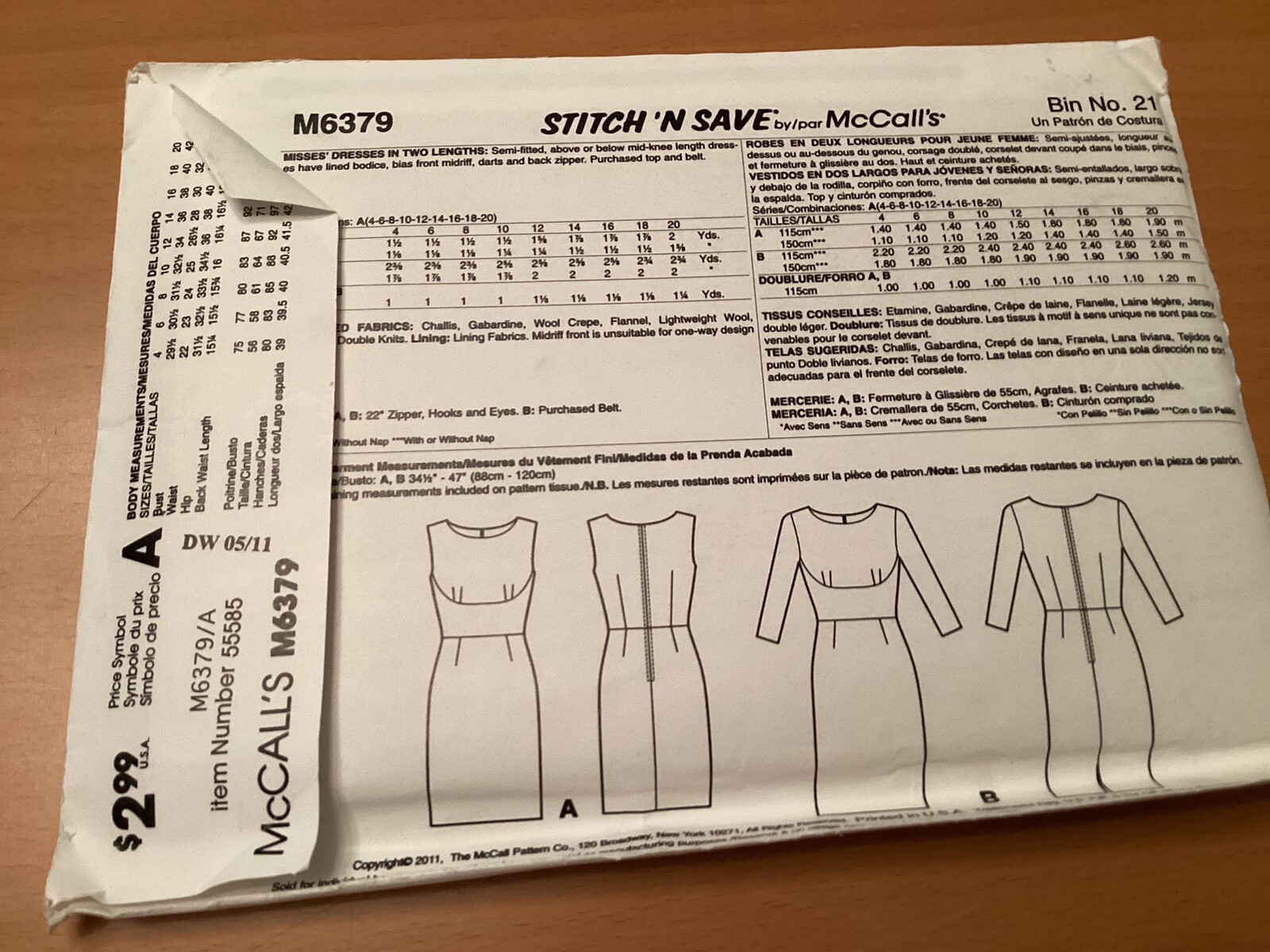 3 Dress Patterns Kwik Sew K4132 ,See & Sew 3880,Easy Stitch n Save ...