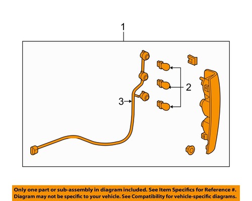 GM OEM Right-Tail Lamp Assy 19417443 | eBay