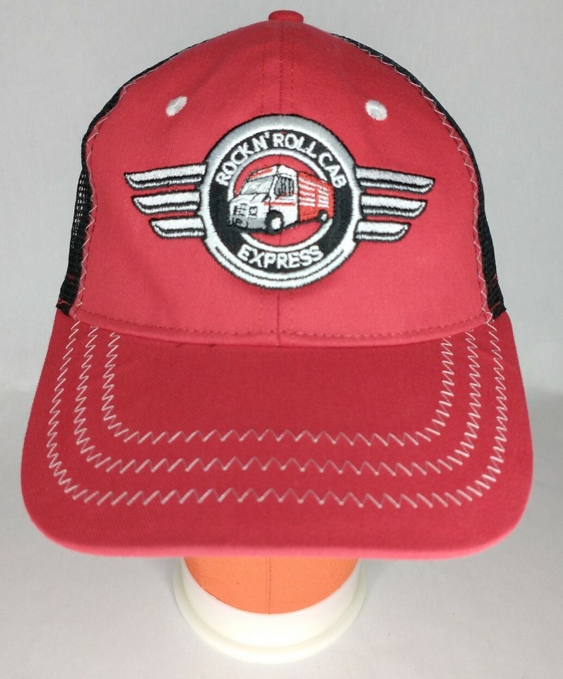 Snap-On Tools Rock N' Roll Cab Express Red/Black Adjustable Mesh ...