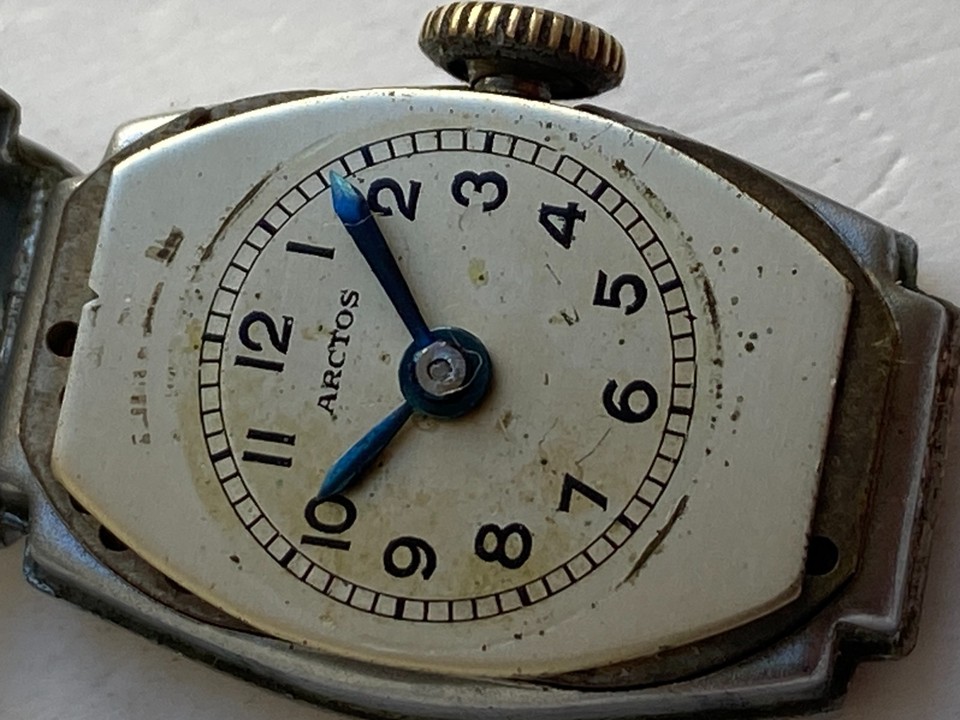 VINTAGE Women's WRIST WATCH WORKING ARCTOS SWISS WORKING ART DECO ...