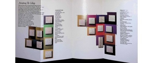 Armstrong Ceilings Brochure 1970s Temlok Cushiontone Trilon LD-68-172N ...