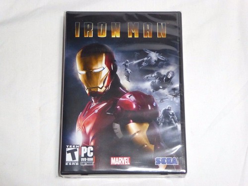 NEW Iron Man 1 PC Game SEALED Sega ironman i Marvel Tony Stark Computer ...