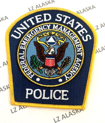 US FEDERAL EMERGENCY MANAGEMENT AGENCY SHOULDER PATCH (SPC10) FEMA ...