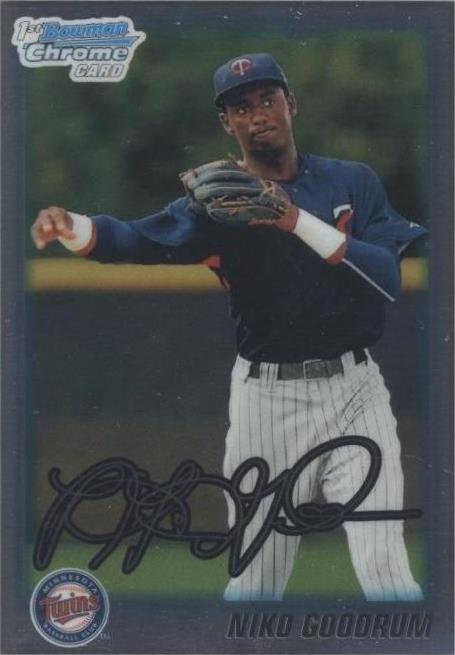 2010 Bowman Draft Picks & Prospects - Chrome Draft Picks Niko Goodrum # ...
