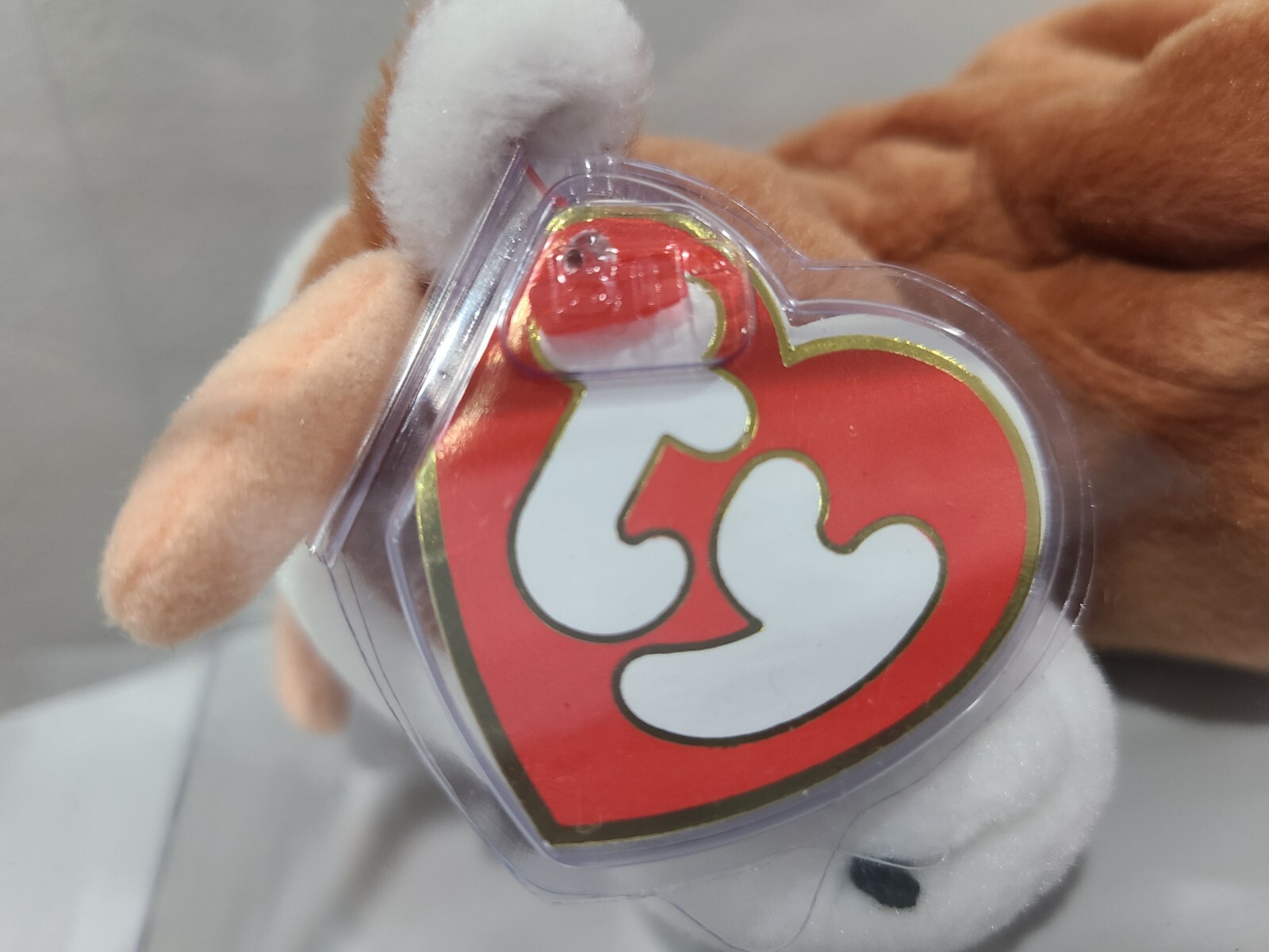Ty Beanie Baby Babies Rare 3rd 2nd Gen Tag Bessie TBB Authenticated ...