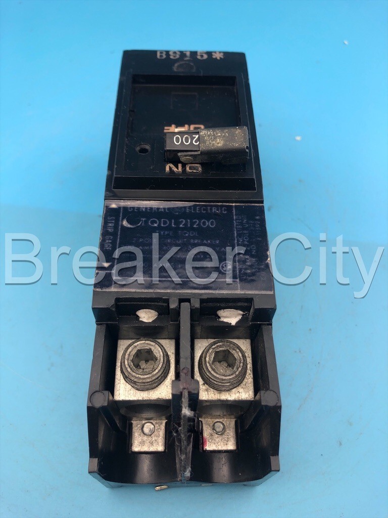 GE TQDL21200 200 Amp 2 Pole Circuit Breaker TQDL General Electric *READ ...