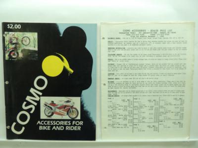 Cosmo Accessories For Bike & Rider Catalog Price List AGV AG100 Monza ...