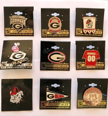 Georgia Bulldogs Hat Lapel Pins NCAA Licensed Collectibles - Your ...