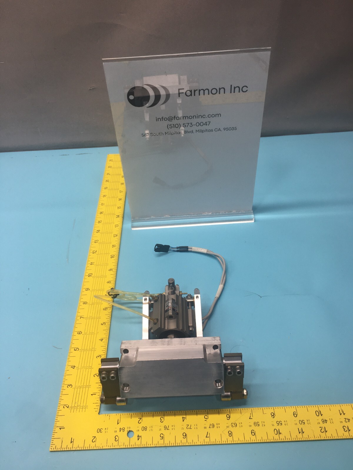 AMAT 0010-70321 SLIT VALVE ACTUATOR GATE ASSEMBLY P5000, 130248 | eBay