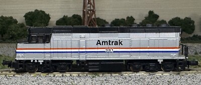 N Scale - Life-Like 7641 Amtrak F40PH Diesel Locomotive #381 N12286 | eBay