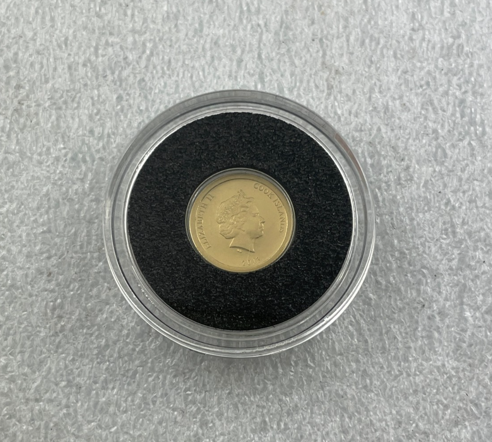 2013 Zeppelin Airship Macquarie Mint - The Smallest Gold Coin - .585 ...
