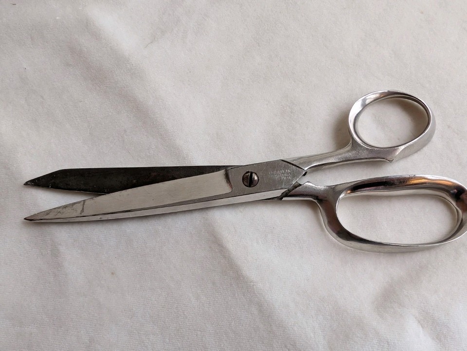 Vintage Erie Cut Co. Hot Drop Forged Steel Scissors Fremont Ohio USA 7 ...