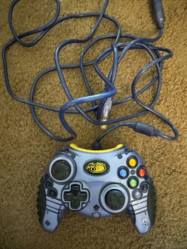 Madcatz Microcon Wired Blue Black Controller Original Xbox With ...