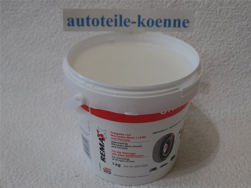 1 Kg REMAXX UNIVERSAL Reifenmontagepaste Montagepaste Montierpaste Rema ...