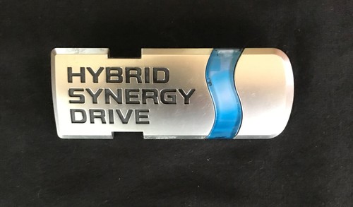 Genuine Toyota Prius Hybrid Synergy Drive Rear Emblem 75441-47030 fits ...