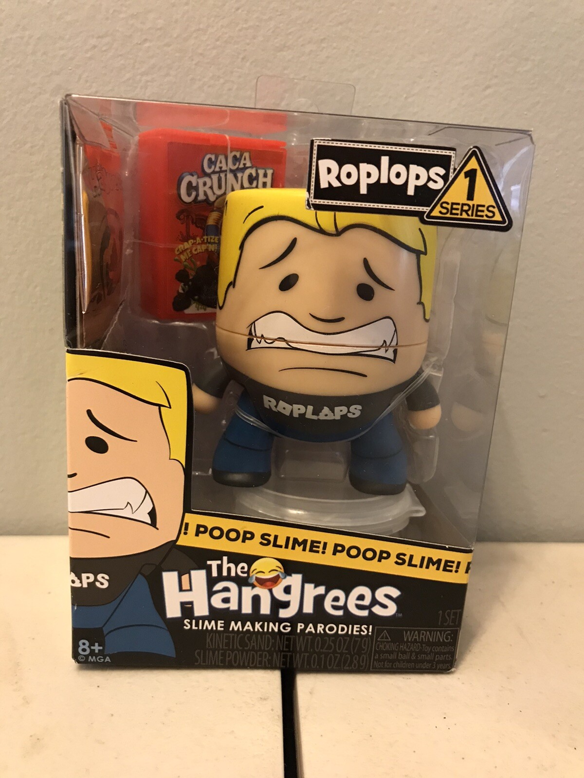 The Hangrees Chew Kaka, Roplops Slime Making Figure Series 1 Lot of Two ...