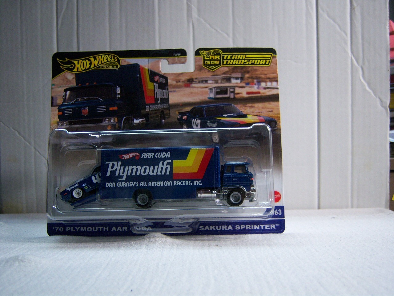 2024 Hot Wheels Car Culture Team Transport 1970 Plymouth Cuda & Sakura ...
