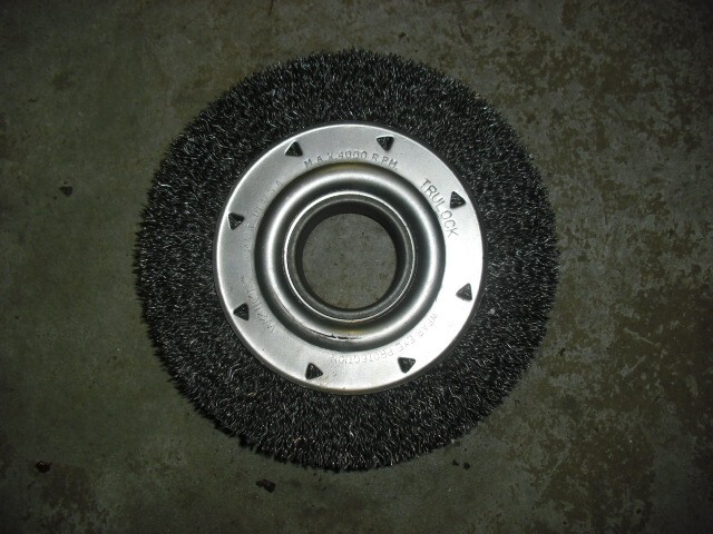 Weiler Trulock 8" Diam. Wire Wheel 8" x 1-1/2" Wide 2" Hole 4000RPM | eBay