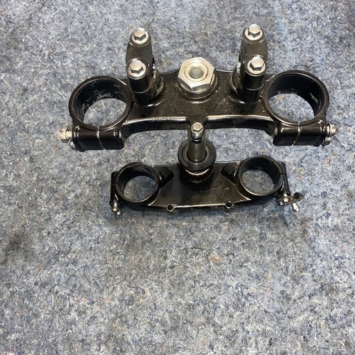 2007 & 2008 Kawasaki Kx250f upper Lower Triple Trees Clamps Steering ...