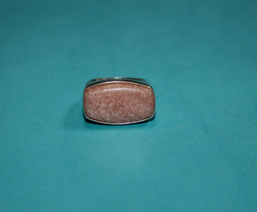 Sterling Silver Coleman CCO Bezel Set Rhodonite Ring Size 8 [073GCM] | eBay