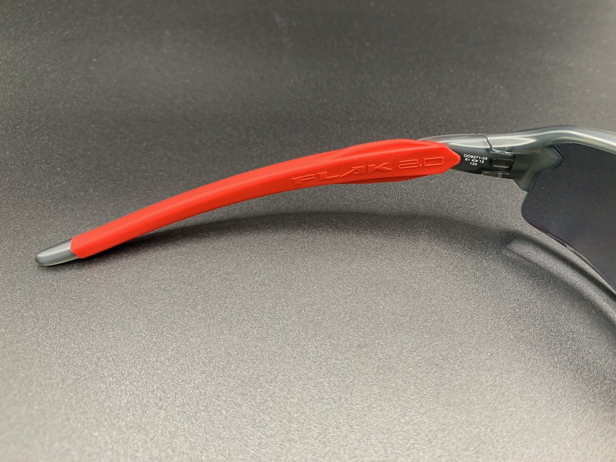 oakley flak 2.0 Matte Grey Smoke Frame W/ +red Iridium Lens oakley flak 2.0 Matte Grey Smoke Frame W/ +red Iridium Lens