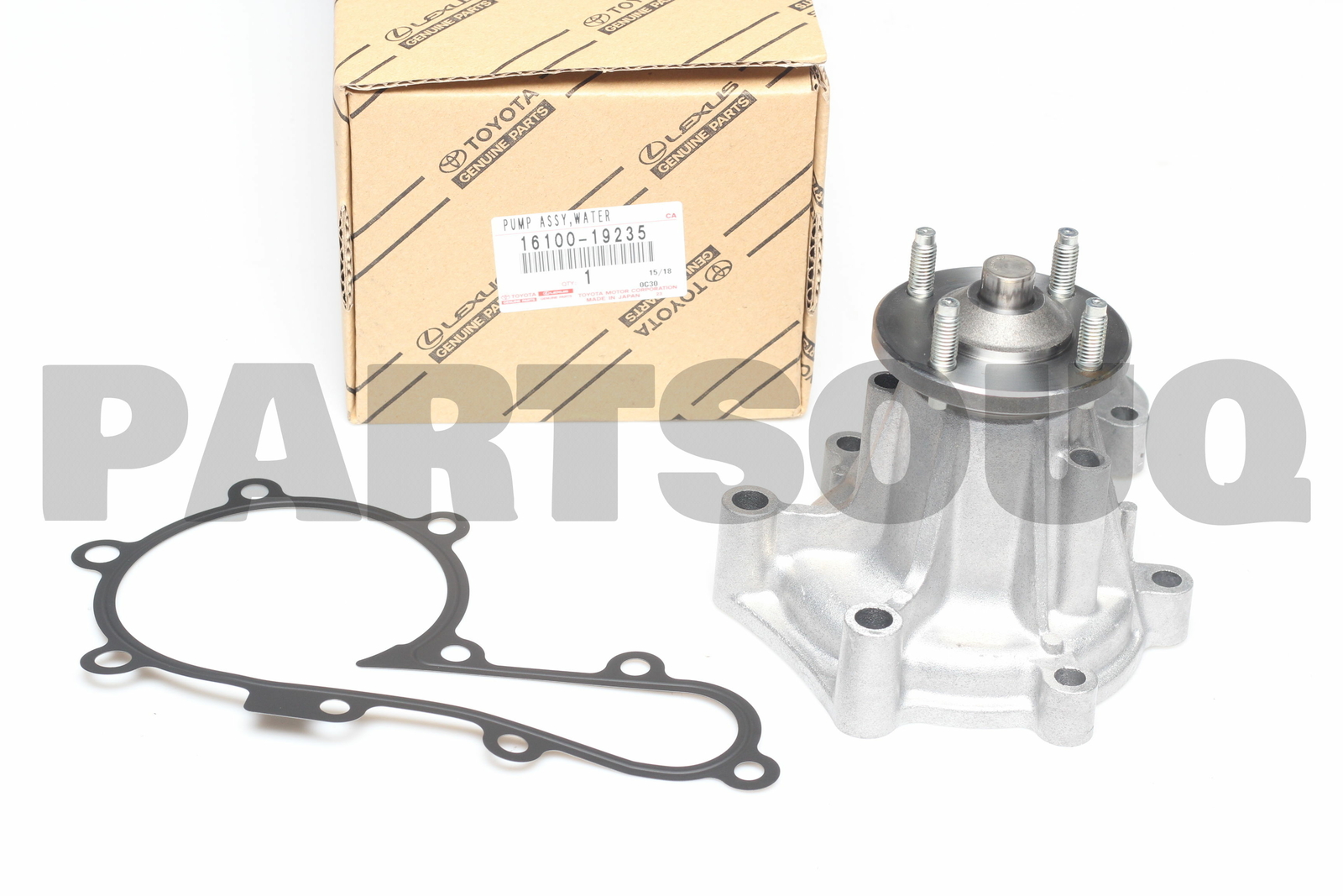 1610019235 Genuine Toyota PUMP ASSY, ENGINE WATER 16100-19235 | eBay