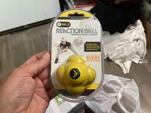 *Brand New* SKLZ Reaction Ball Yellow Multisport Agility Coordination ...