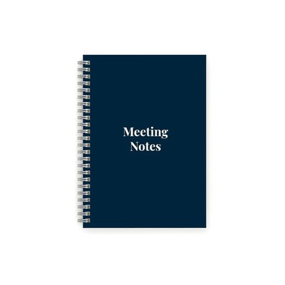 Meeting Notebook - Professional Work Notebook - Plan, Record & Track ...