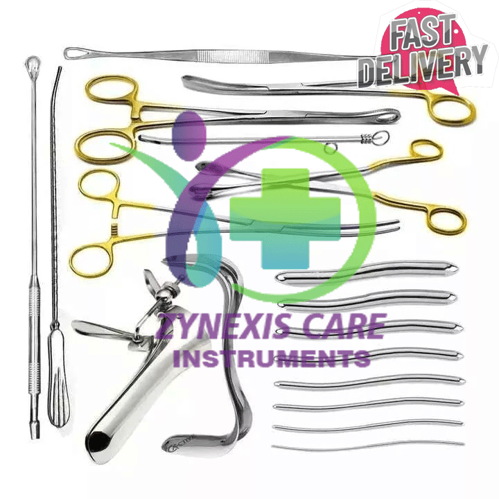 Dilation and Curettage (D&C) Set Gynecology Surgical Instruments | eBay