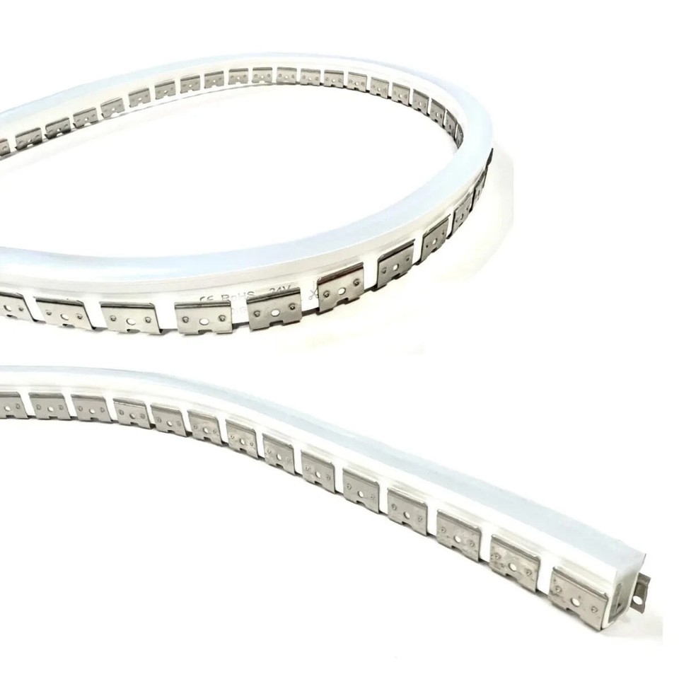 3.28ft/1M Flexible Bendable Channel Mounting Track for 8x16mm LED Light ...