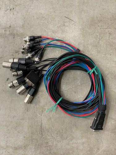 AJA 101884 analog breakout cable for Kona LH, LSE, LHE, LHe+ & LHI ...