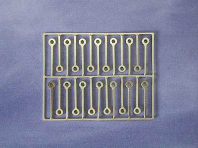 Model Boat Fittings - Caldercraft 83506 Brass Etched Eyelet 0.9mm (26 ...