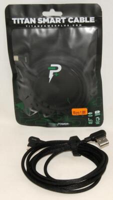 TITAN POWER+ ~ Smart Cable - Micro USB cell phone Charger 6 ft *Durable ...