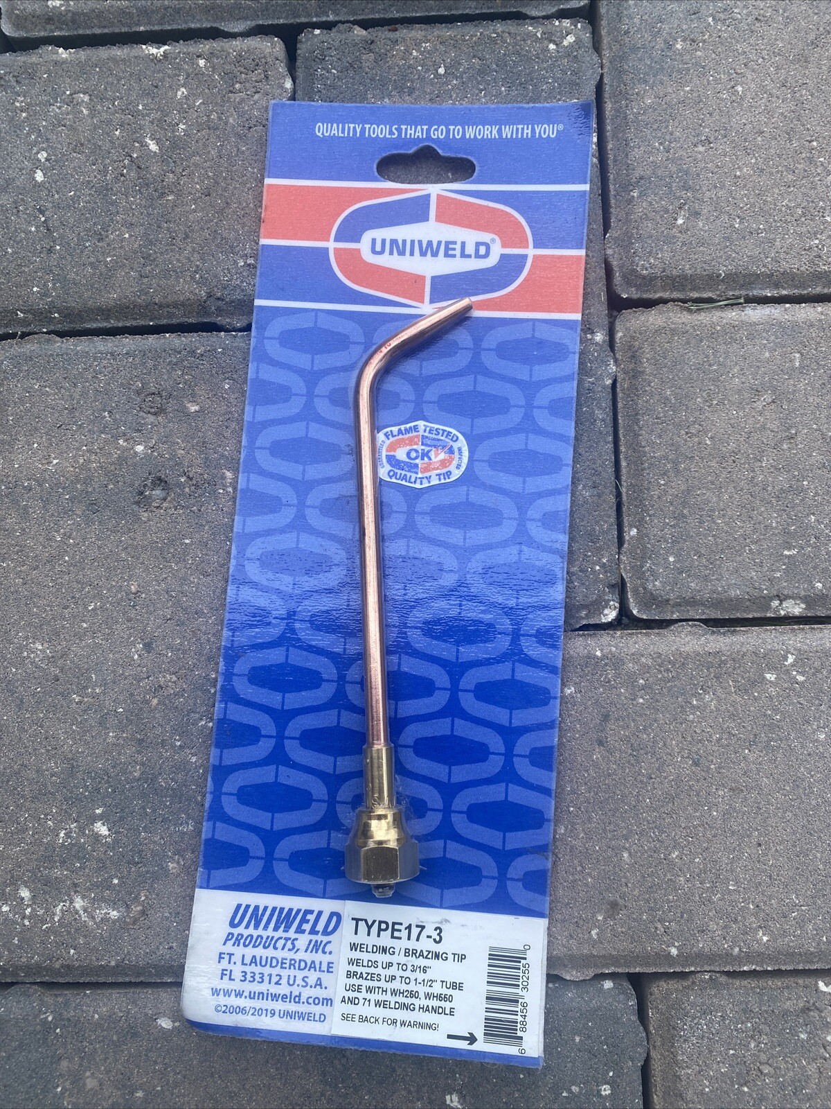 UNIWELD, Welding Tip, V-Style, TYPE17-3 , Brazing Tip, Welder Tool For ...