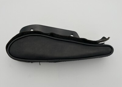 Tail Gunner Motorcycle / Harley Davidson Black Leather Side Tool Bag ...