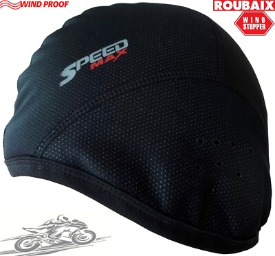 MOTORBIKE MOTORCYCLE CYCLING UNDER HELMET SKULL CAP THERMAL WINTER WIND ...