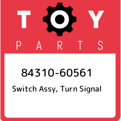 84310-60561 Toyota Switch assy, turn signal 8431060561, New Genuine OEM ...